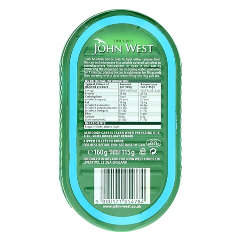 John West Kipper Fillets Brine160G - Canned Fish Online | Carrefour Kenya