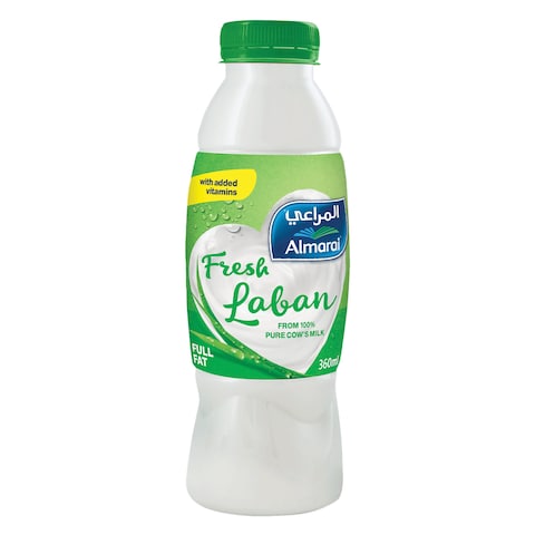 Buy Almarai Full Fat Fresh Laban With Added Vitamins 360ml Online ...
