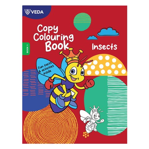 Buy VEDA COLOURING BOOK-INSECTS BOOK1 Online | Carrefour Kenya