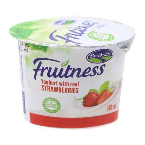 Buy Brookside Fruitness Strawberry Yoghurt 100ml Online | Carrefour Kenya