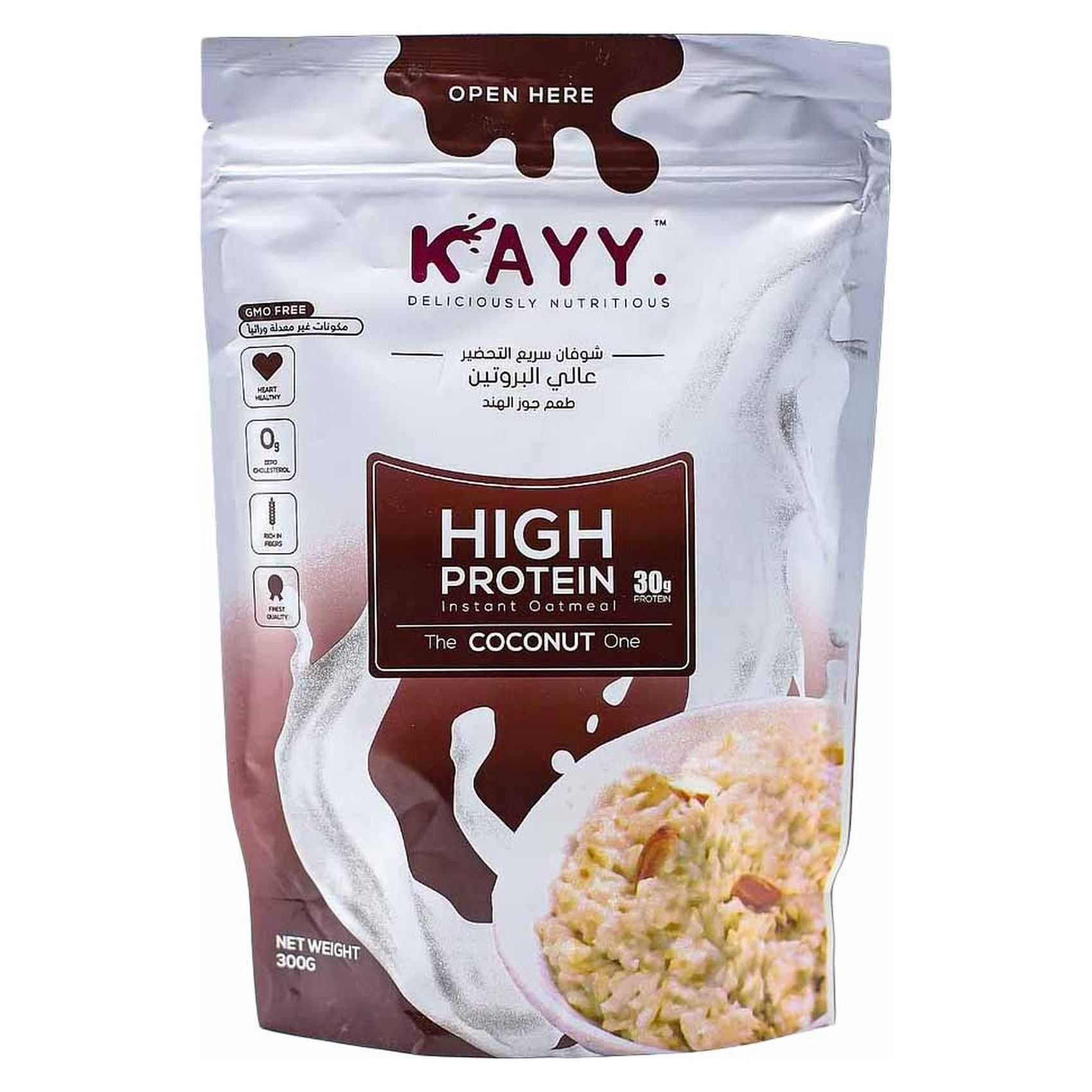 Buy Kayy Coconut High Protein Instant Oat Meal - 300 gram Online ...