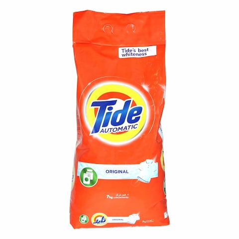 Tide Automatic Powder Laundry Detergent Original Scent 7kg price in Kuwait | Carrefour Kuwait ...