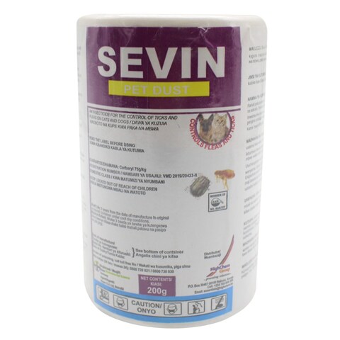 Buy Sevin Pet Dust Insecticide 200g Online | Carrefour Kenya