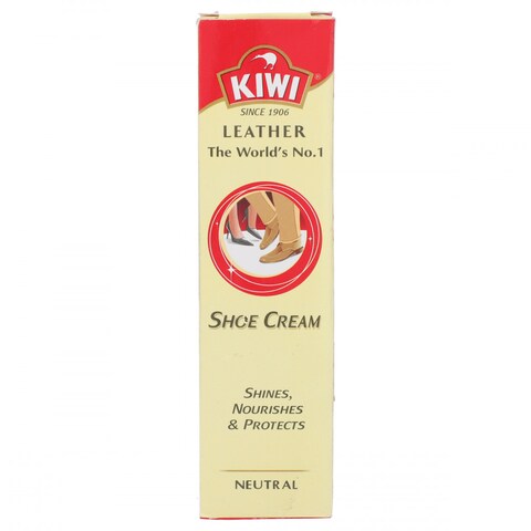 Buy Kiwi Leather Shoe Cream Neutral 45ml Online | Carrefour Pakistan