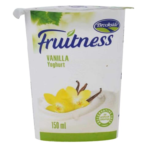 Buy Brookside Fruitness Vanilla Yoghurt 150ml Online | Carrefour Kenya
