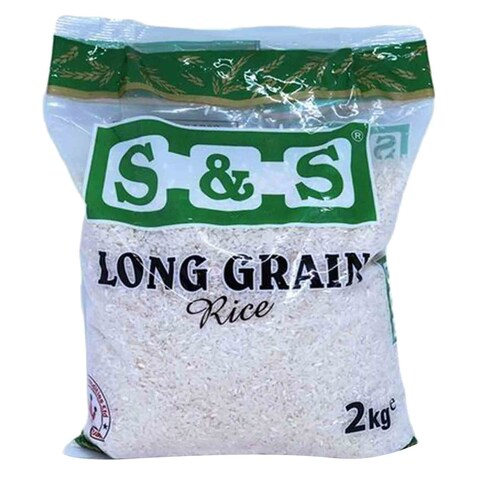 Buy Kings S & S Long Grain Rice 2kg Online | Carrefour Kenya