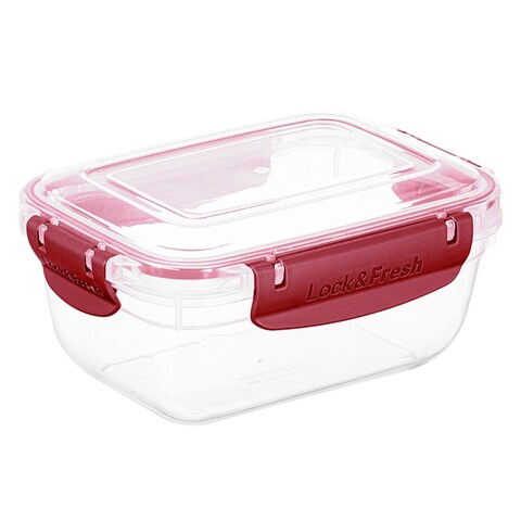 Buy Dunya 30811 Master Rectangular Food Storage Container 400ml Red ...