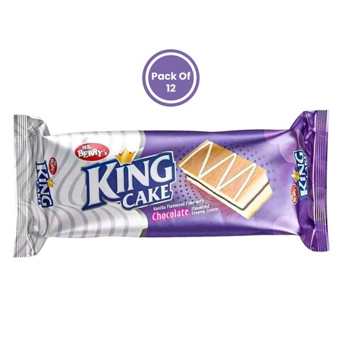 Buy Mr. Berry's King Chocolate Cake 14g x Pack of 12 Online | Carrefour ...