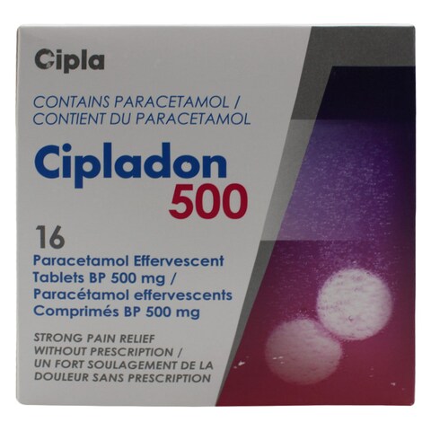 Buy CIPLADON ANALGESIC 500MG Online | Carrefour Kenya