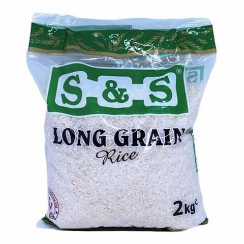 Buy Kings S & S Long Grain Rice 2kg Online | Carrefour Kenya