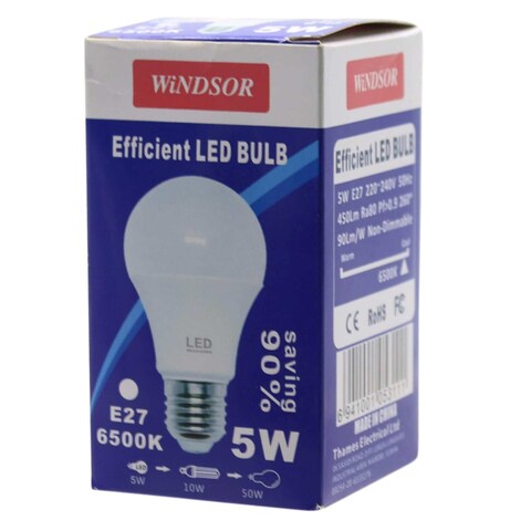 Buy Windsor E27 Efficient LED Bulb 5W Online | Carrefour Kenya