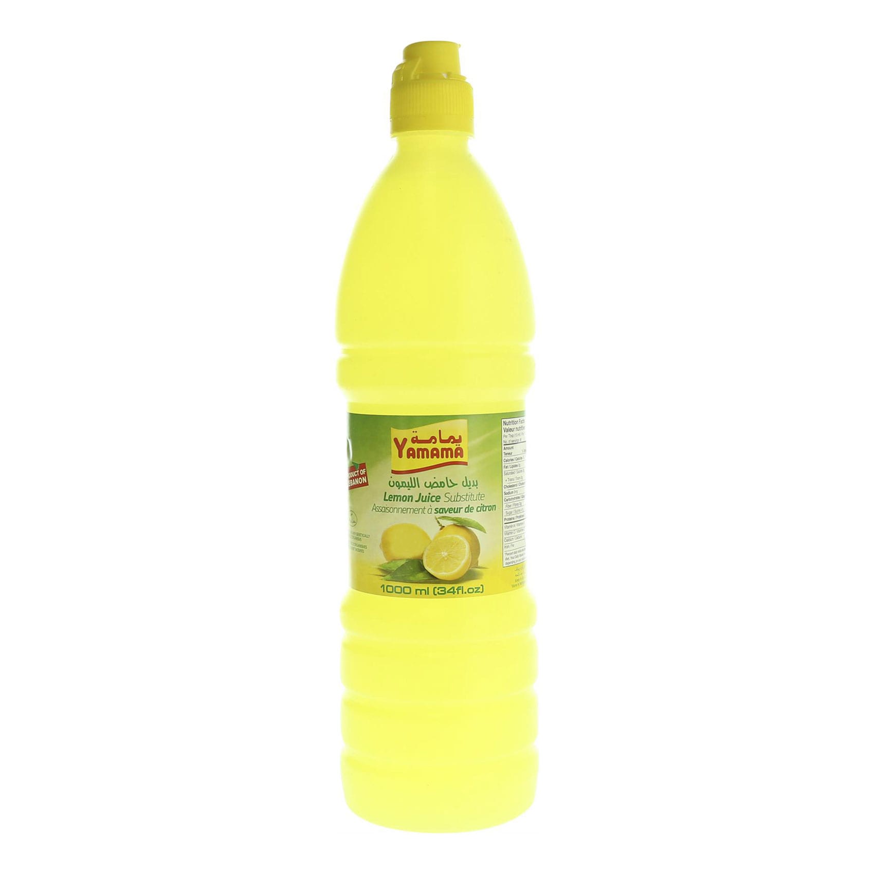Buy Yamama lemon juice substitute 1000 ml Online | Carrefour KSA