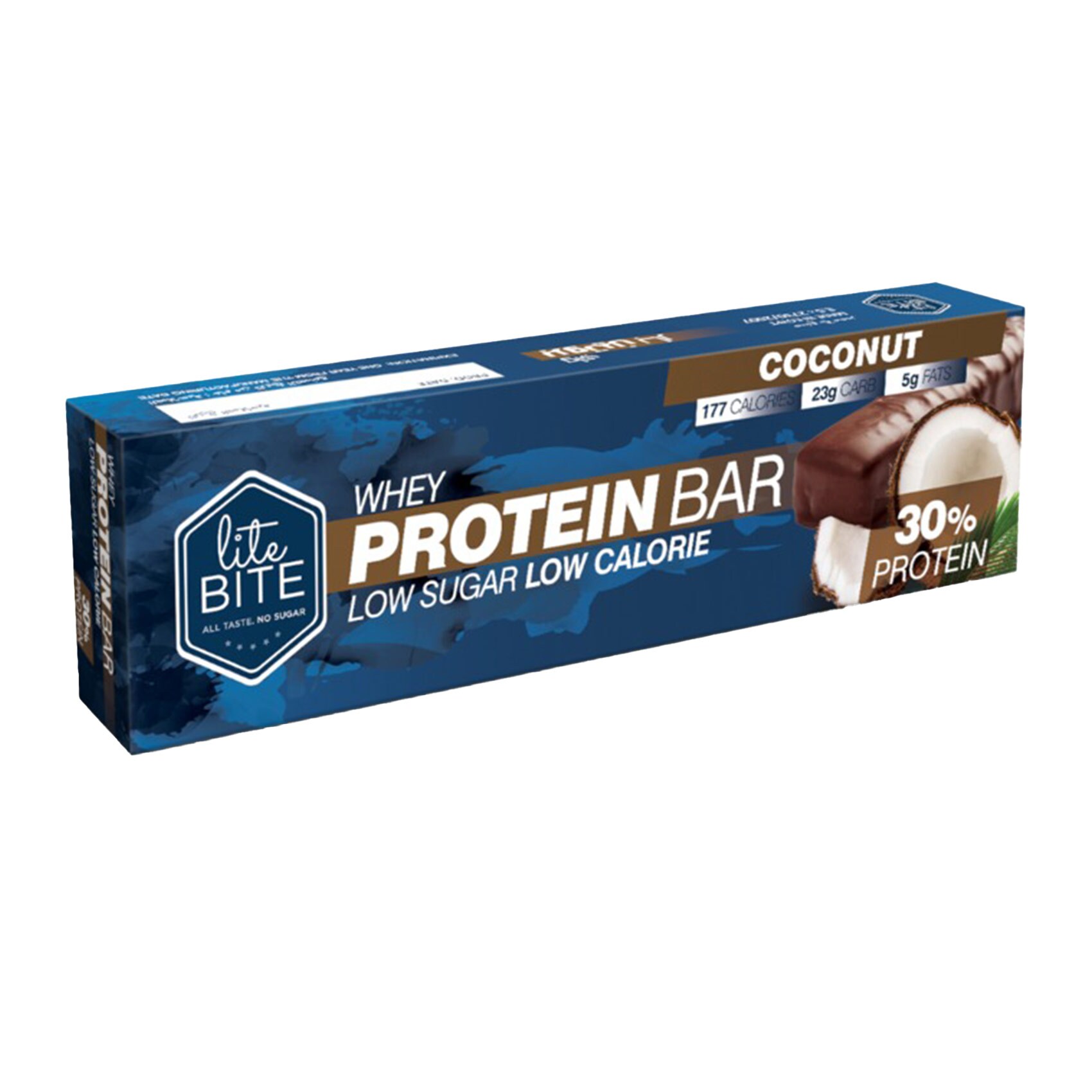 Buy Lite Bite Coconut Protein Bar - 70 gram Online | Carrefour Egypt