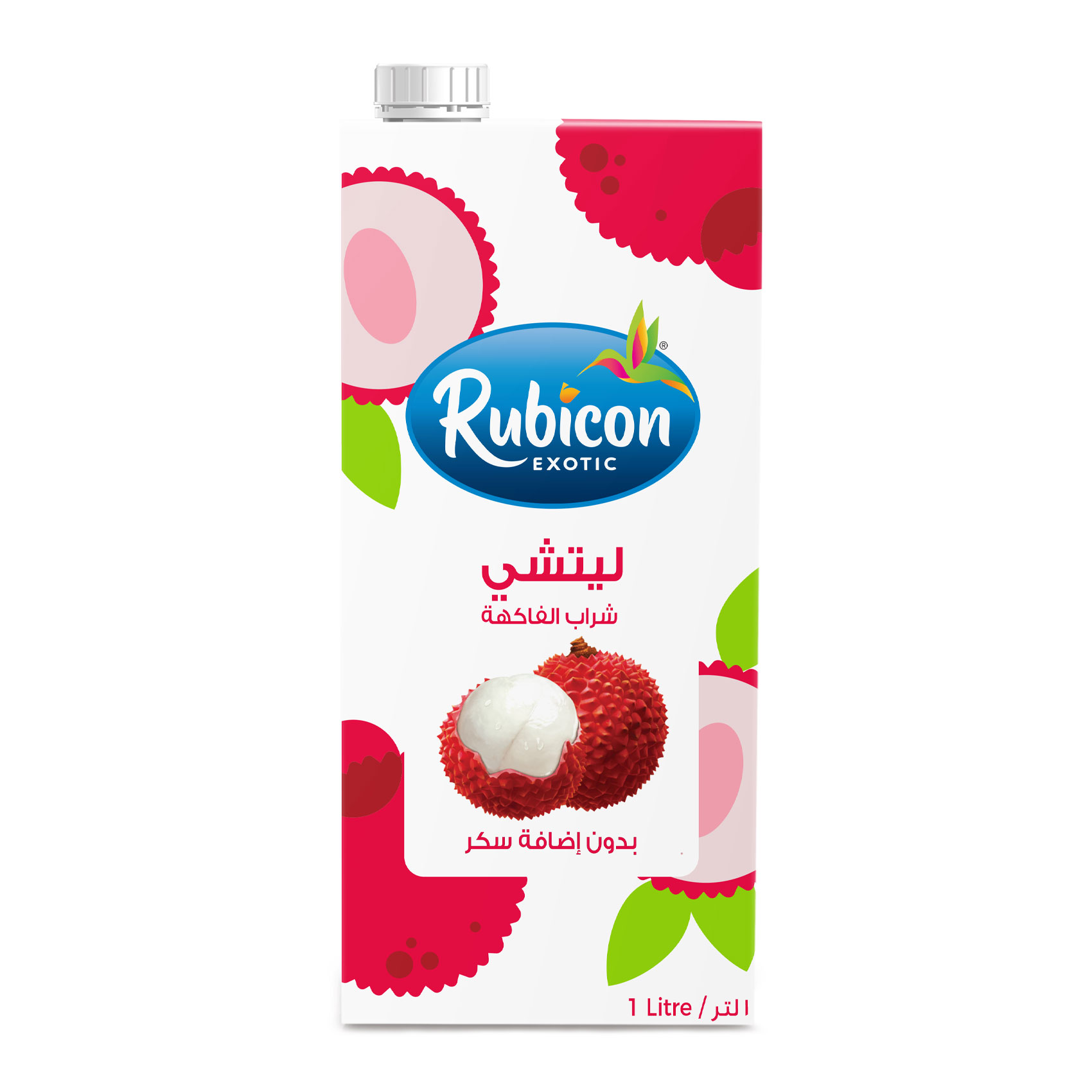 Lychee Juice Rubicon Rubicon Lychee & Apple Drink NSA (No Sugar)