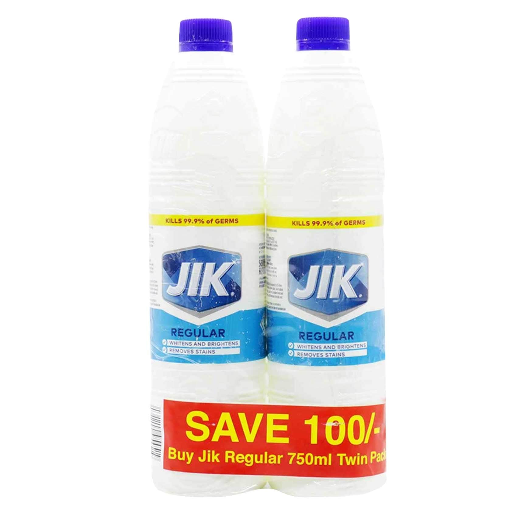 Buy Jik Bleach Regular 750Ml Twin Pack Online | Carrefour Kenya