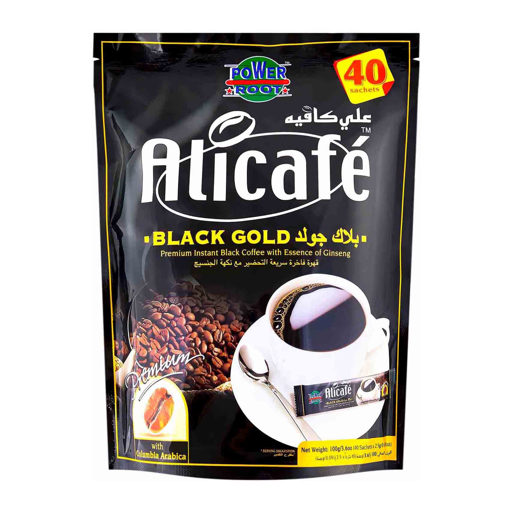 Buy Alicafe Black Gold Premium Coffee - 2.5 gm - 40 Pieces Online ...