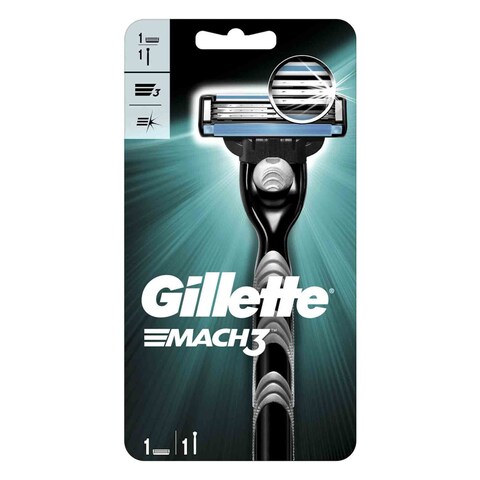 Buy Gillette Mach 3 Men's Shaving Razor Online | Carrefour Kenya