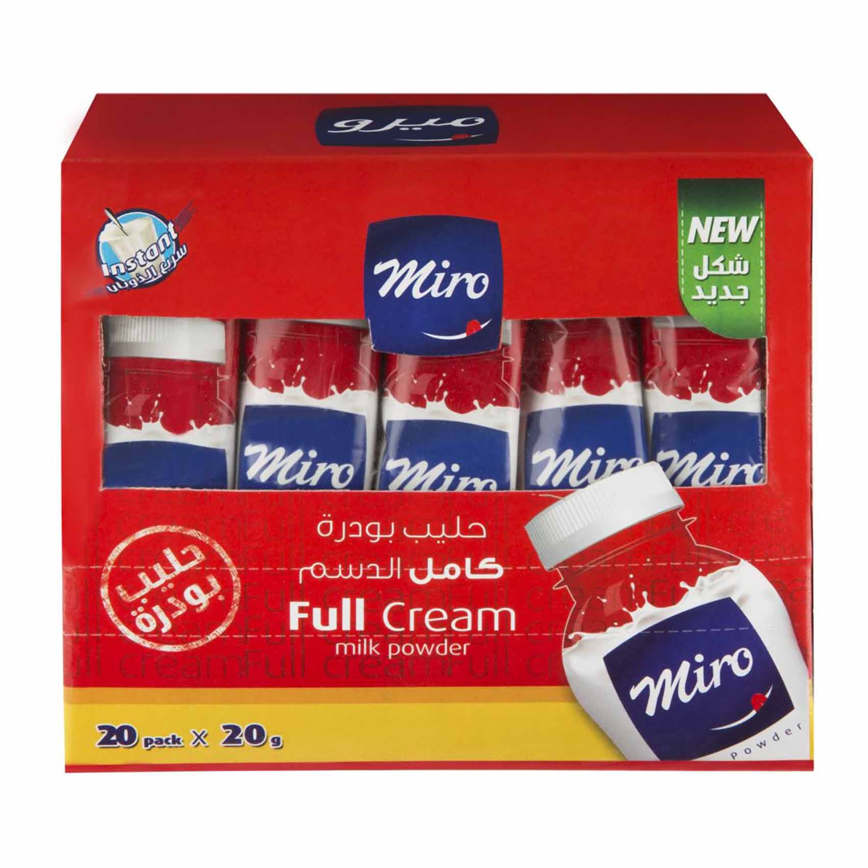 Buy Miro Full Cream Milk Powder - 15 gram - 20 Sachet Online ...