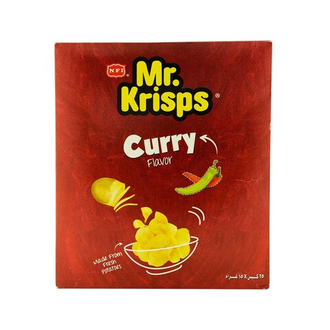 NFI Mr. Krisps Curry Flavoured Potato Chips 15g Pack of 25 price in UAE ...