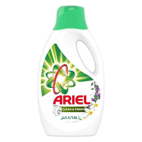 Ariel Clean And Fresh Liquid Detergent 1.8L price in Kuwait | Carrefour ...