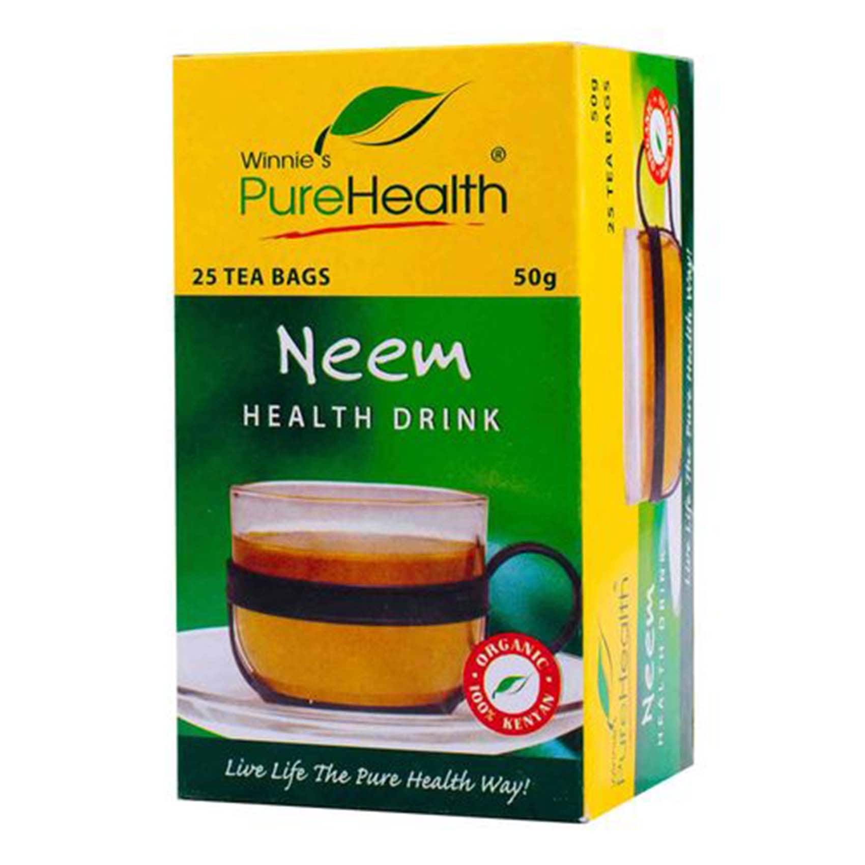 Neem Tea Drinking