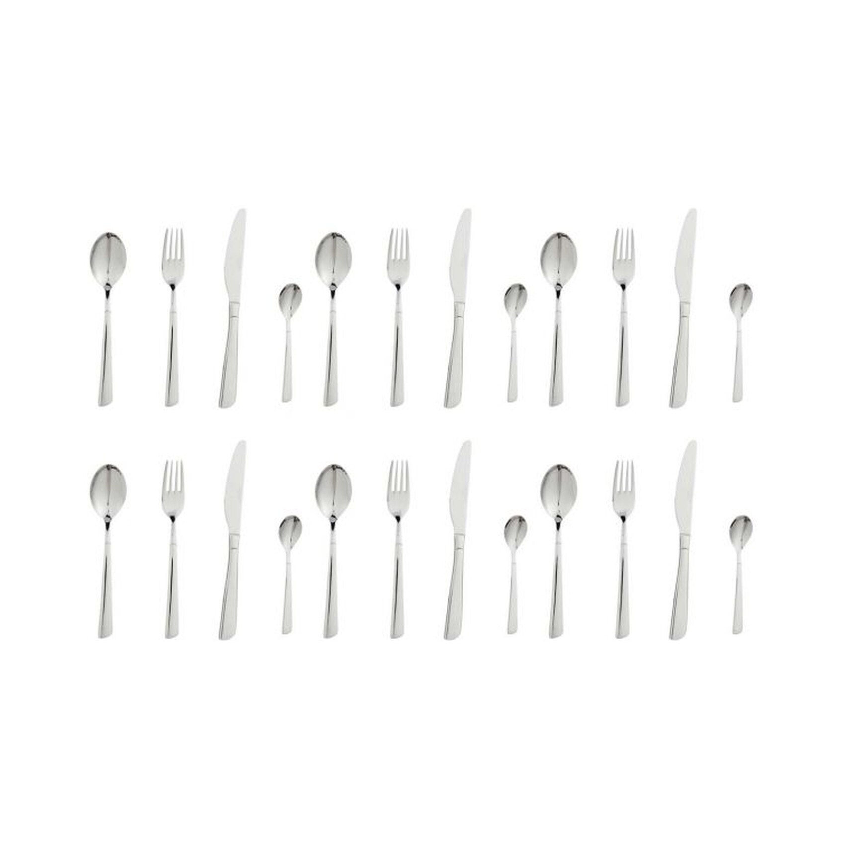 Buy Neoflam Stainless Steel Cutlery Set - 24 Pieces Online | Carrefour ...