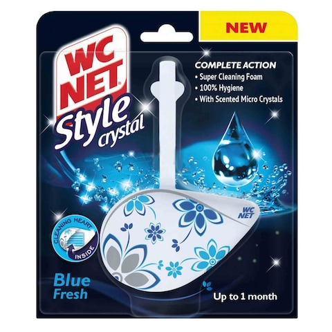 WC NET STYLE CRYSTAL BLUE FRESH TOILET FRESHENER 36.5G price in Kuwait ...