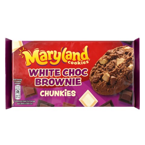Buy MARYLAND WHITE CHOCO B CHUNKIES144G Online | Carrefour Kenya