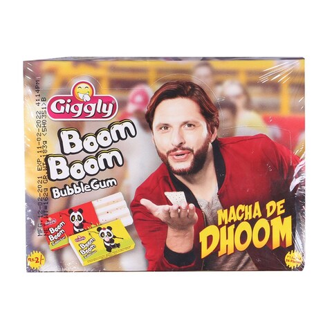 Buy Giggly Boom Boom Bubble gum 36 pcs Online | Carrefour Pakistan