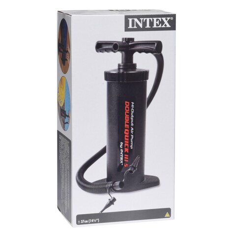Buy Intex Double Quick III S Hand Pump Black Online | Carrefour Kenya