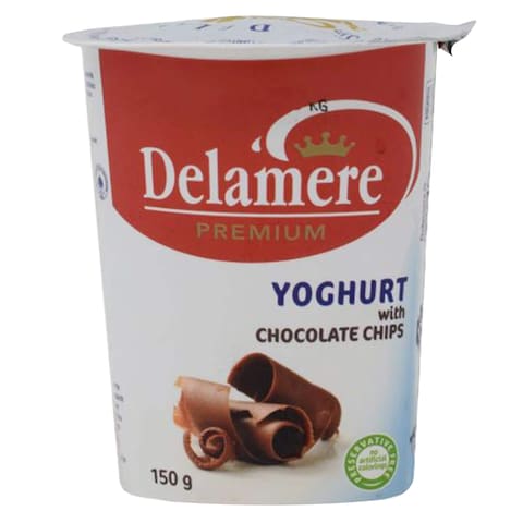 Buy Delamere Premium Real Chocolate Chips Yoghurt 150ml Online ...