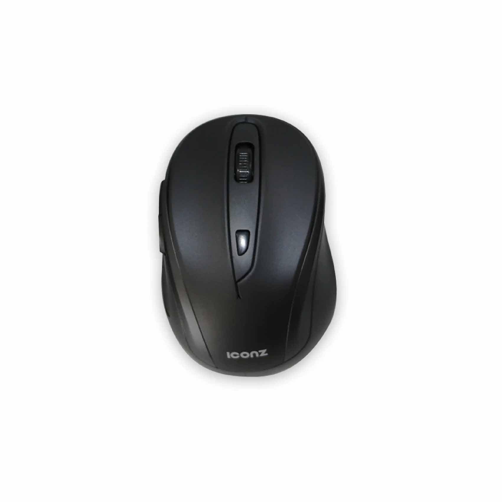 Buy ICONZ IMN-WM03K Wireless Mouse with 6 Buttons - Black Online ...
