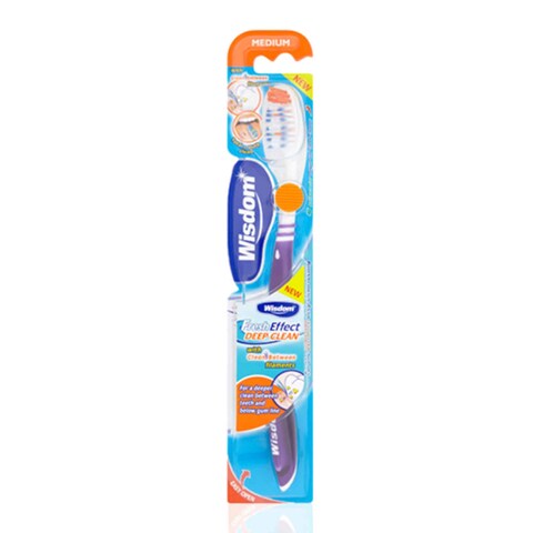 Buy Wisdom Fresh Effect Whitening Toothbrush Medium Online | Carrefour ...
