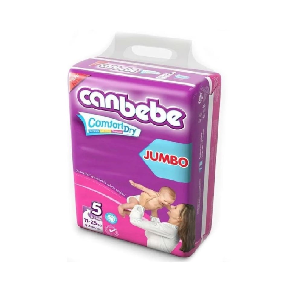 Buy Canbebe Jumbo Junior Diapers Size 5 (11 - 25 kg) 46 pcs Online ...