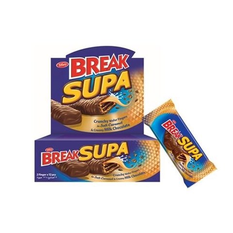 Tiffany Break Chocolate Supa 38 Gram 12 Pieces Online | Carrefour Jordan