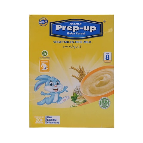 Buy Searle Prep-up Baby Cereal Vegetables Rice Milk 175 gr Online ...