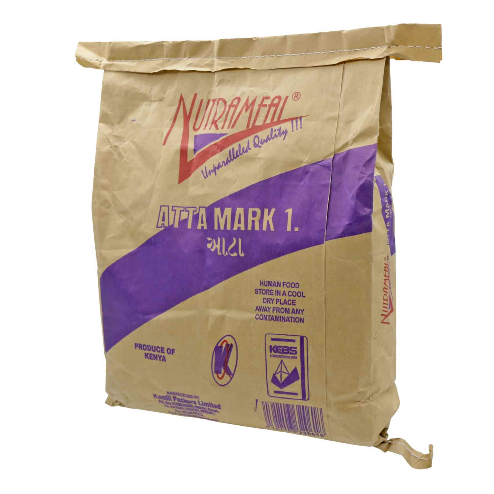 Buy Nutrameal Atta Mark 1 Wheat Flour 5Kg Online | Carrefour Kenya
