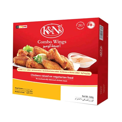 KNs Chicken Combo Wings 560g price in UAE | Carrefour UAE | supermarket ...
