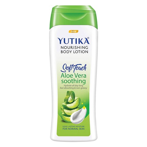 Buy Yutika Soft Touch Aloe Vera Soothing Nourishing Body Lotion 300ml ...