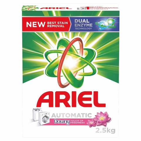 Buy Ariel Laundry Powder Detergent with a Touch of Downy Freshness Suitable for Automatic ...