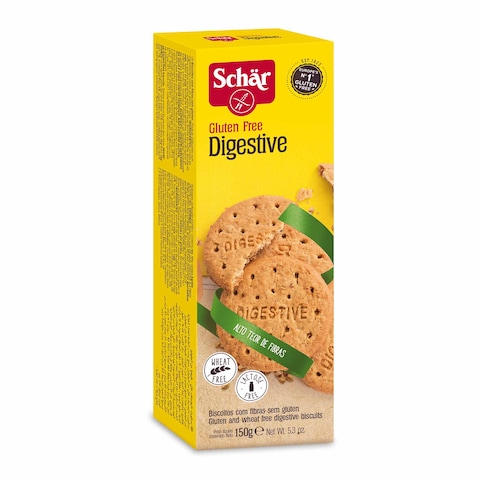Buy Dr. Schar Gluten Free Digestive Choc Biscuits 150g Online ...