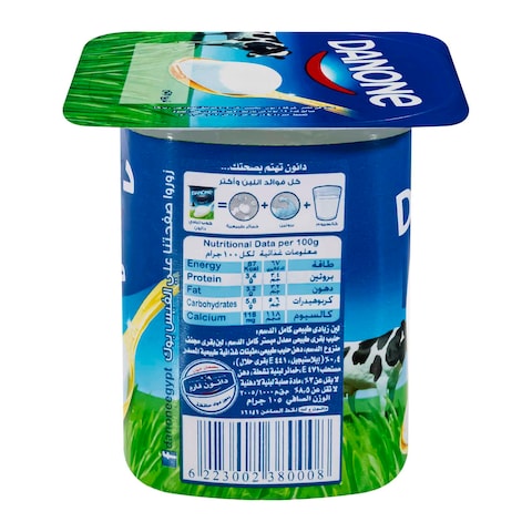 Buy Danone Natural Yoghurt - 100gm Online | Carrefour Egypt