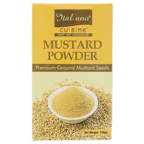 Buy Italiano Cuisine Mustard Powder 100 gr Online | Carrefour Pakistan
