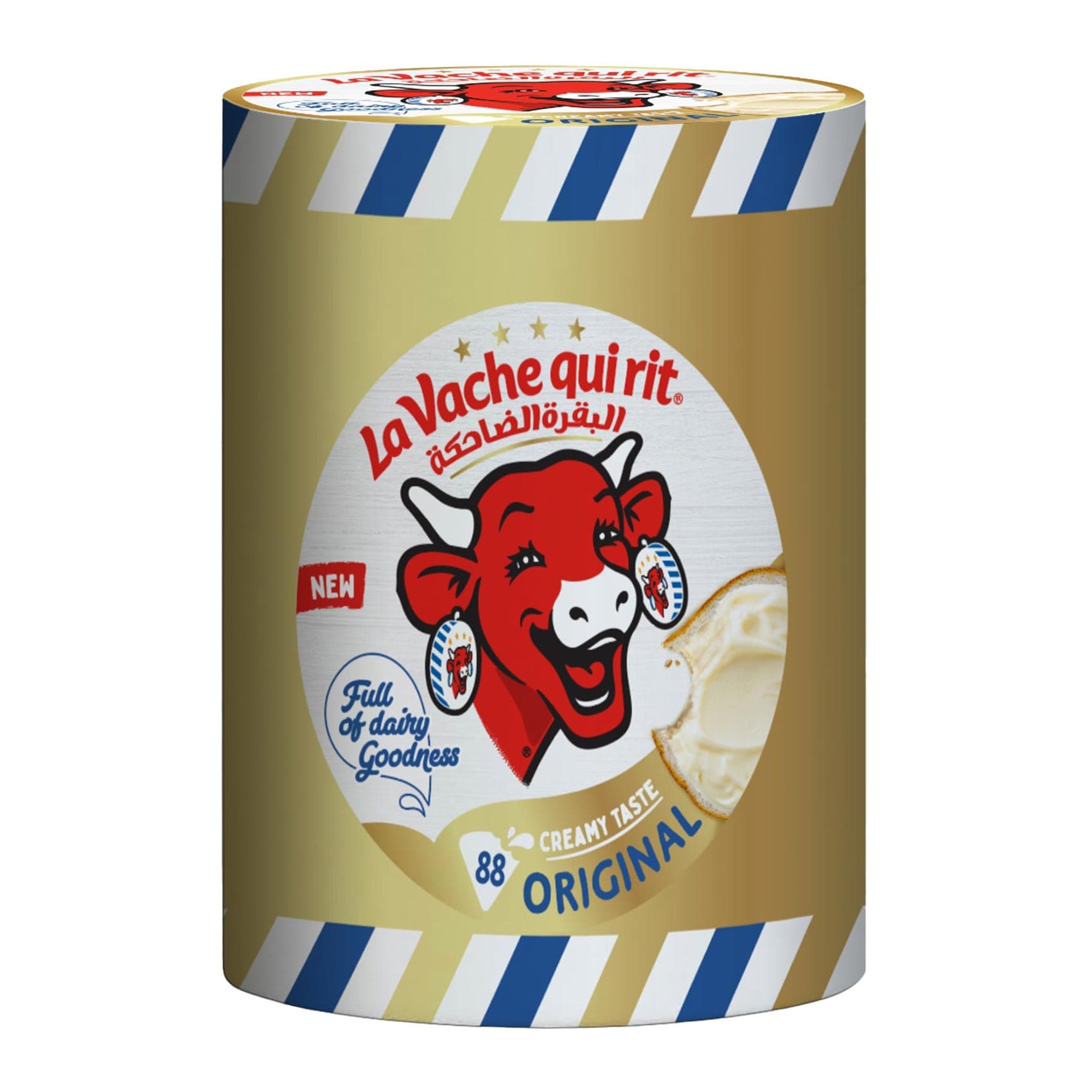 Buy La Vache Qui Rit Triangle Cheese - 88 Pieces Online | Carrefour Egypt