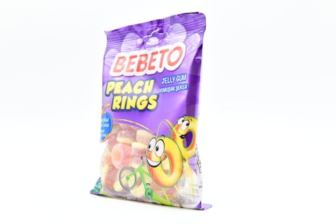 BEETO JELLY GUM WITH PEACH RINGS FRUIT FLAVOR 80G price in Kuwait ...