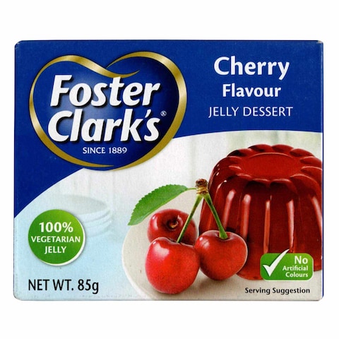 Foster Clarks Cherry Jelly Dessert 85g price in Kuwait | Carrefour ...