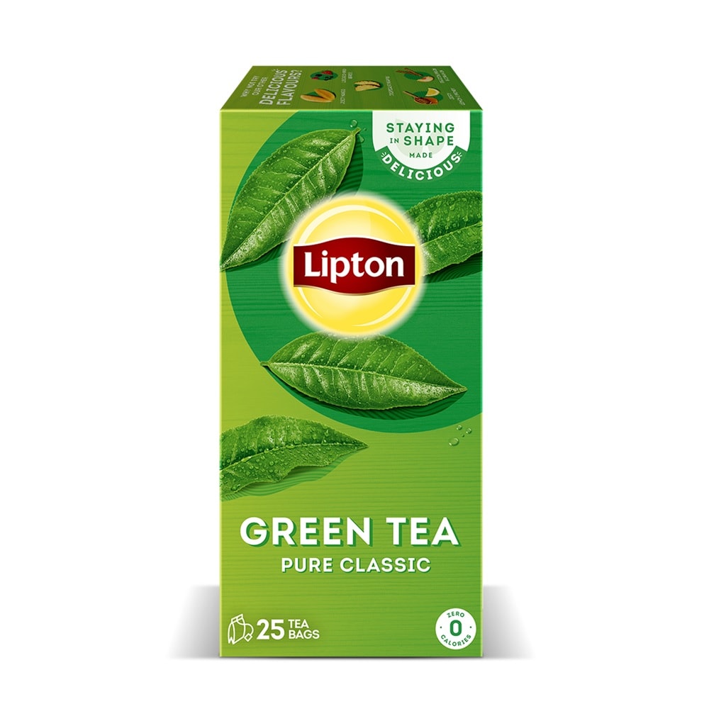 Buy Lipton Green Tea Pure Classic 25 Tea Bags Online | Carrefour Pakistan