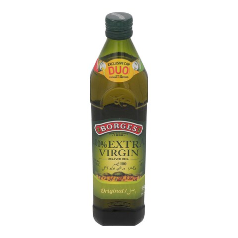 Buy Borges Extra Virgin 100 & Olive Oil 750 ml Online | Carrefour Pakistan