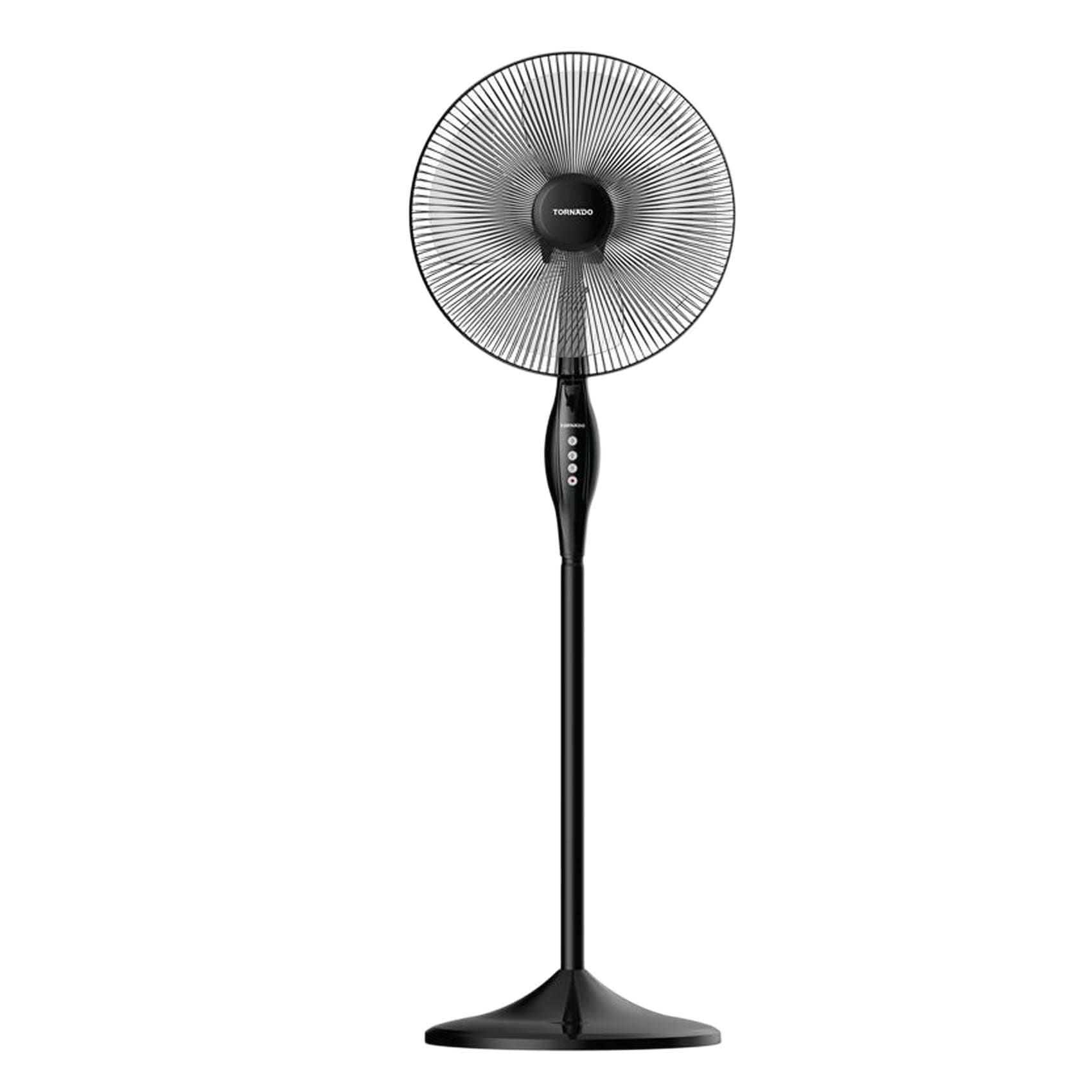 Buy Tornado Stand Fan 16-inch - Black - TSF-16W Online | Carrefour Egypt