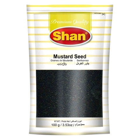 Buy Shan Whole Mustard Seeds 100g Online | Carrefour Kenya